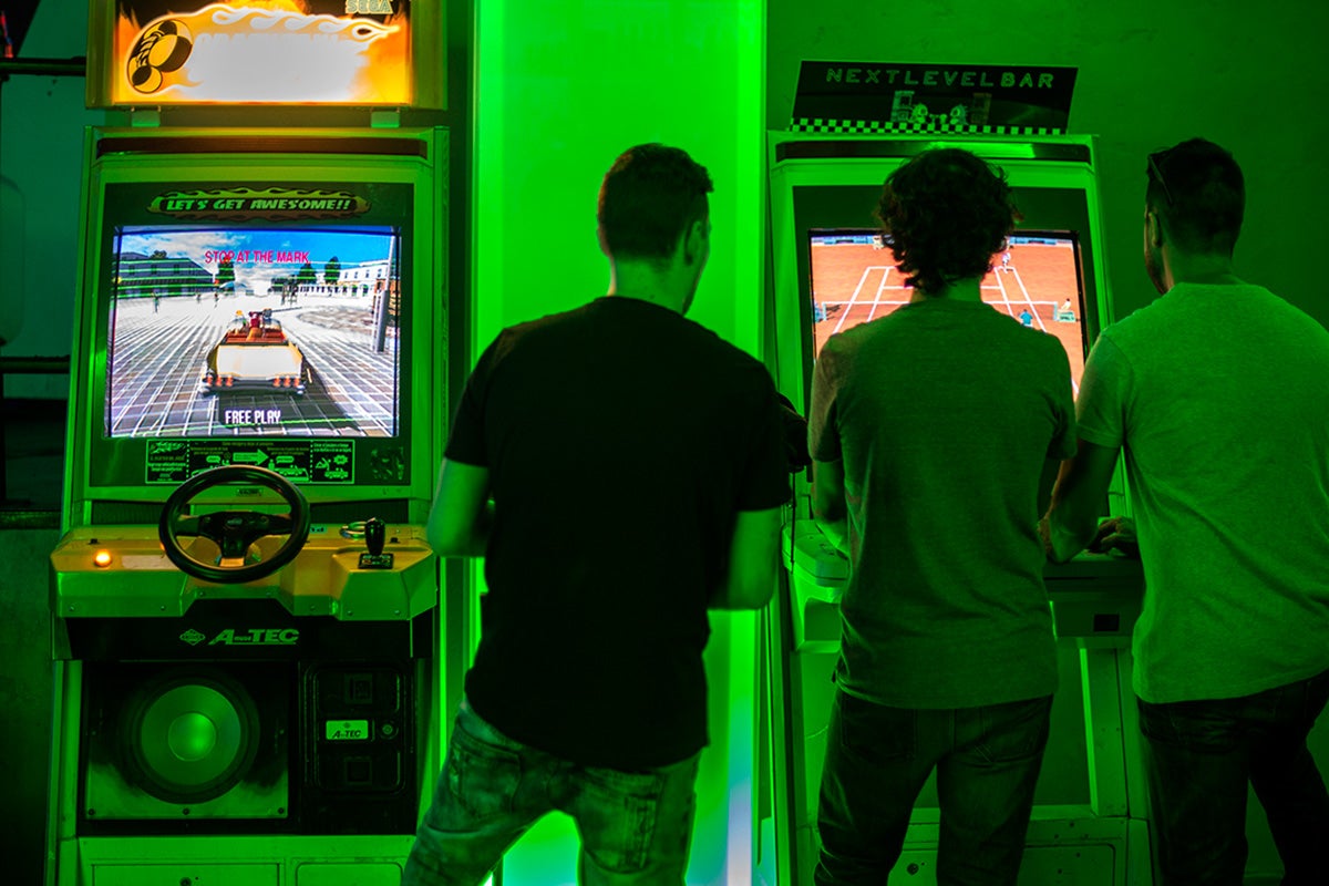 Next Level Arcade Bar (Madrid) | Guía Repsol | Guía Repsol