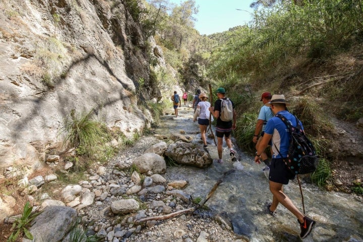 Ruta de senderismo y pozas por el río Chíllar (Málaga) | Guía Repsol ...